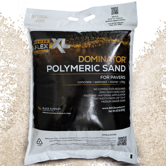 DOMINATOR XL Polymeric Sand with Power Flex Technology