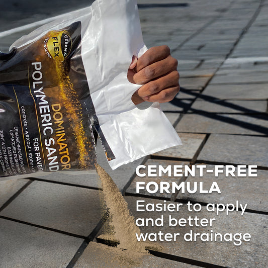 DOMINATOR Polymeric Sand with Ceramic Flex Tech