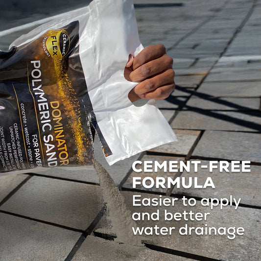 DOMINATOR Polymeric Sand with Ceramic Flex Tech