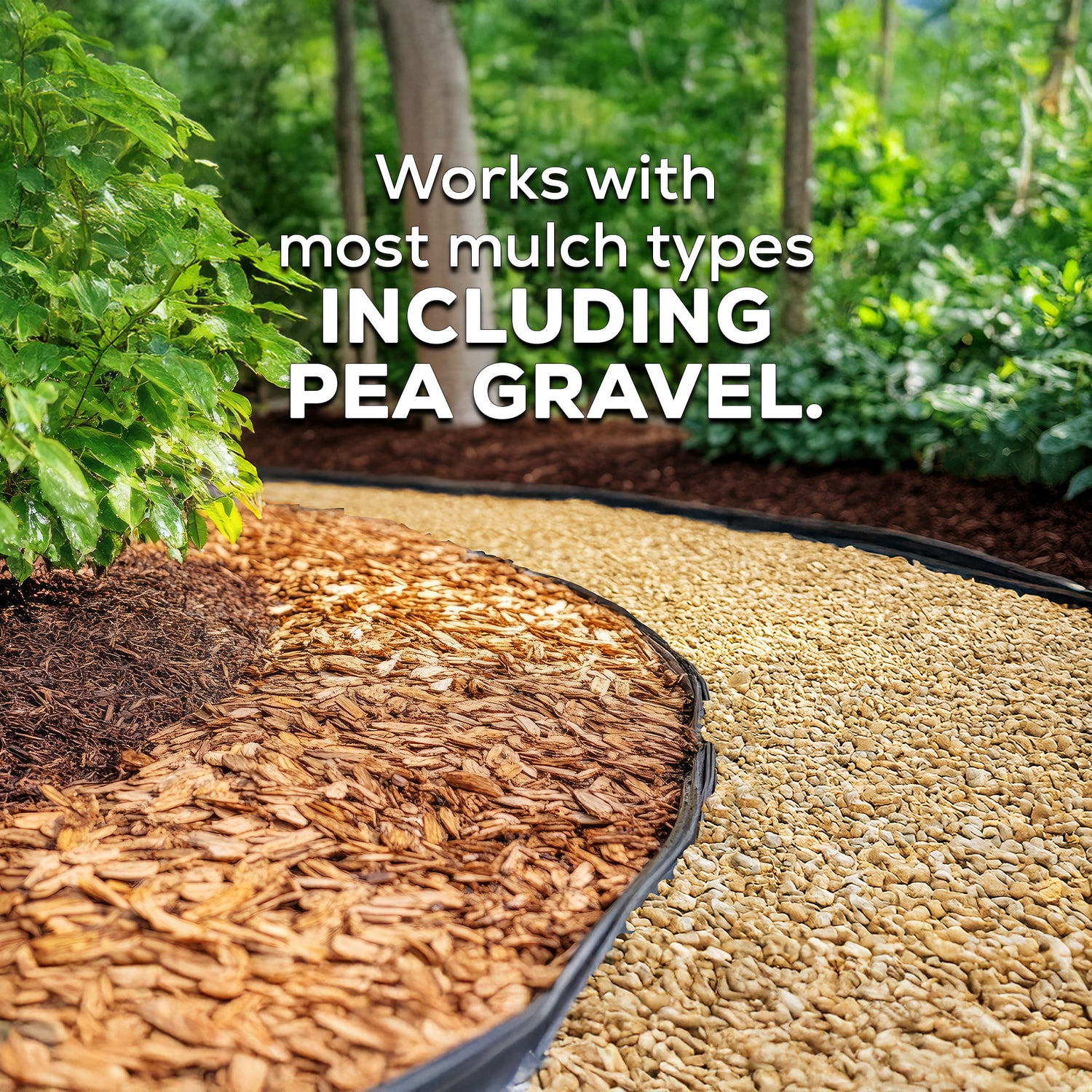 DOMINATOR Mulch Anchor - Locks Mulch, Reduces Erosion