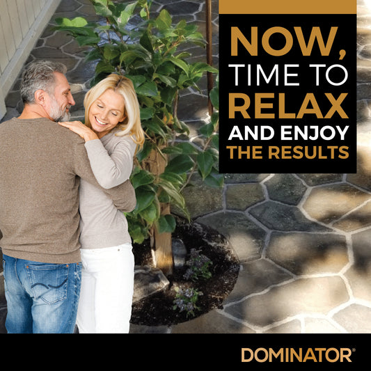 DOMINATOR XL Polymeric Sand with Power Flex Technology