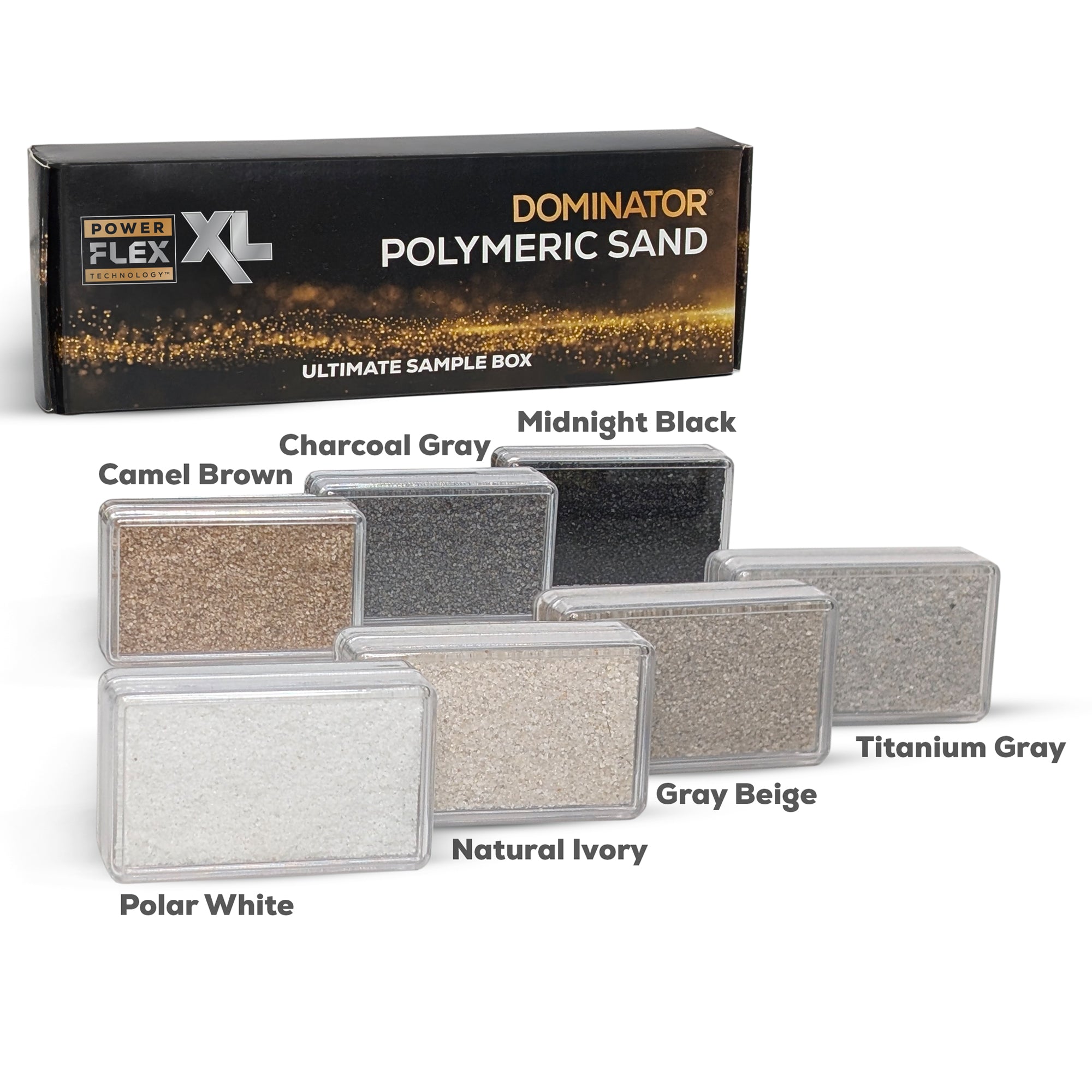 DOMINATOR® XL Polymeric Sand Activated Sample Set