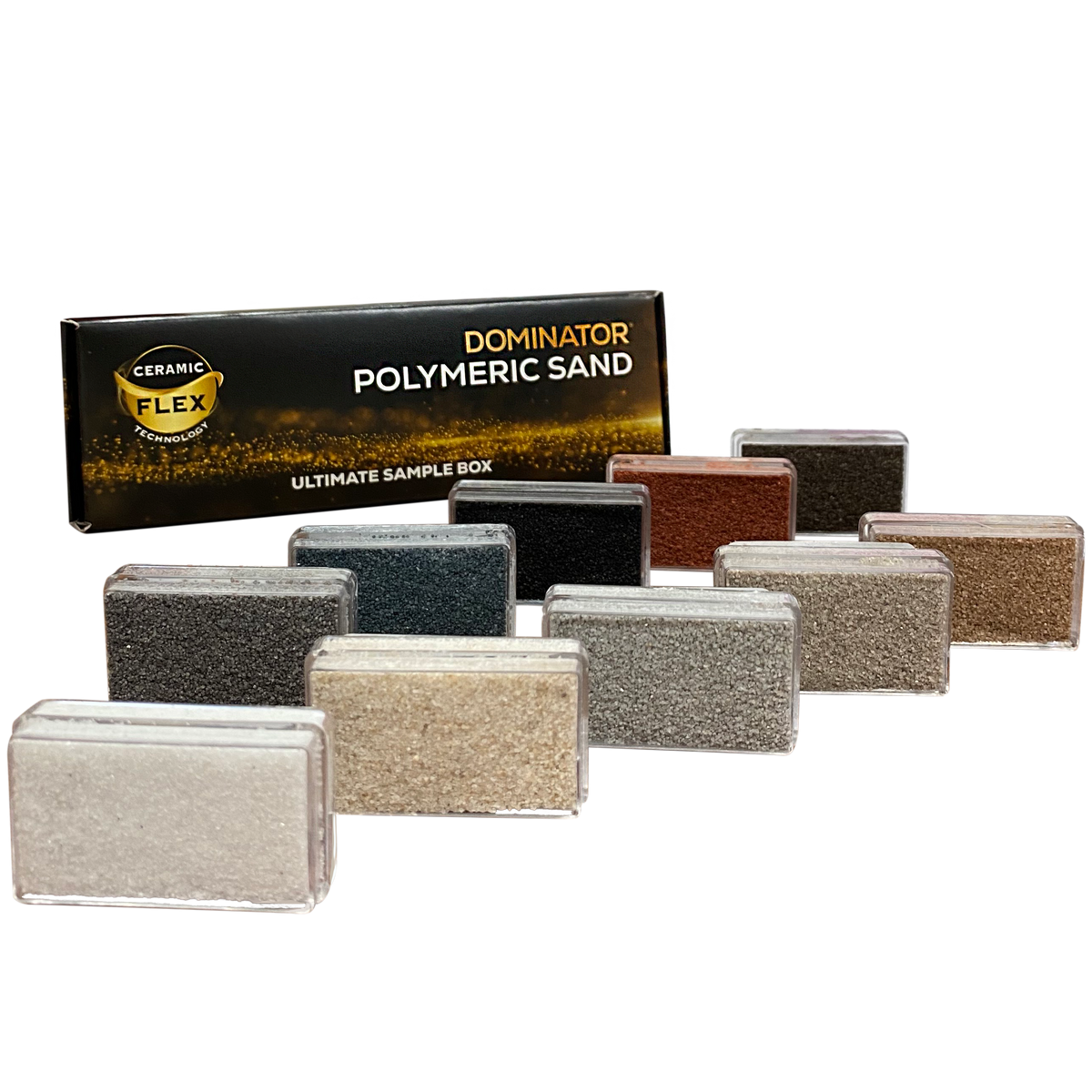 DOMINATOR® Polymeric Sand Activated Sample Set